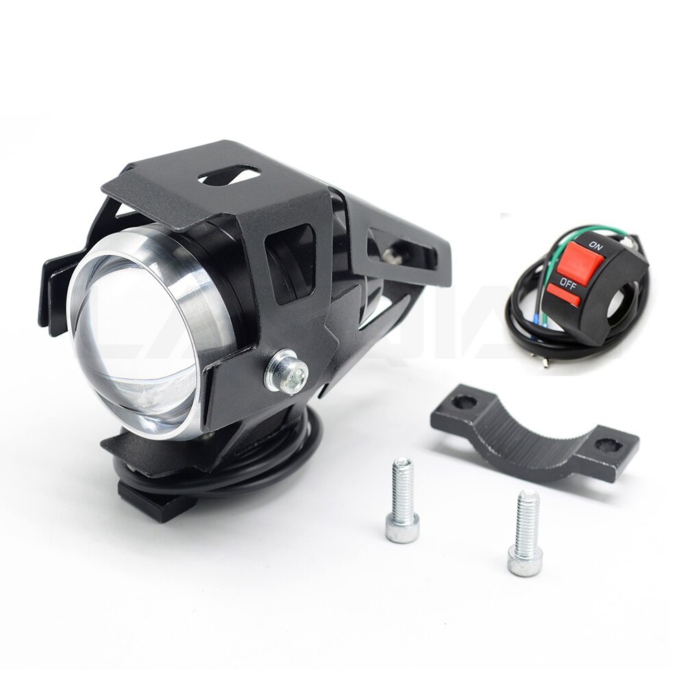 12V 125W Motorcycle LED Headlight 3000LMW Chip U5 ... – Grandado