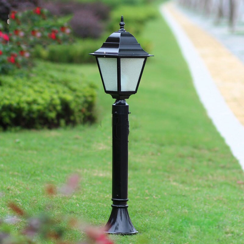 street light modern garden lawn lamp outdoor water... – Grandado