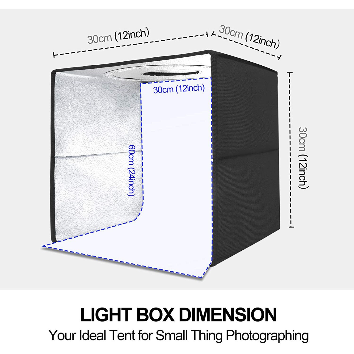 Photography Studio Light Box 12" 30cm Portabl... – Grandado