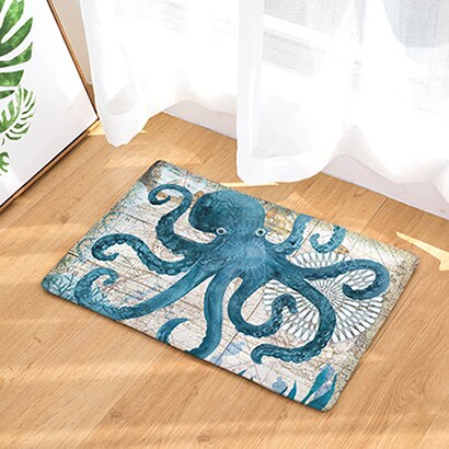 Schildpad Print Matten Hippocampus Octopus Walvis ... – Grandado