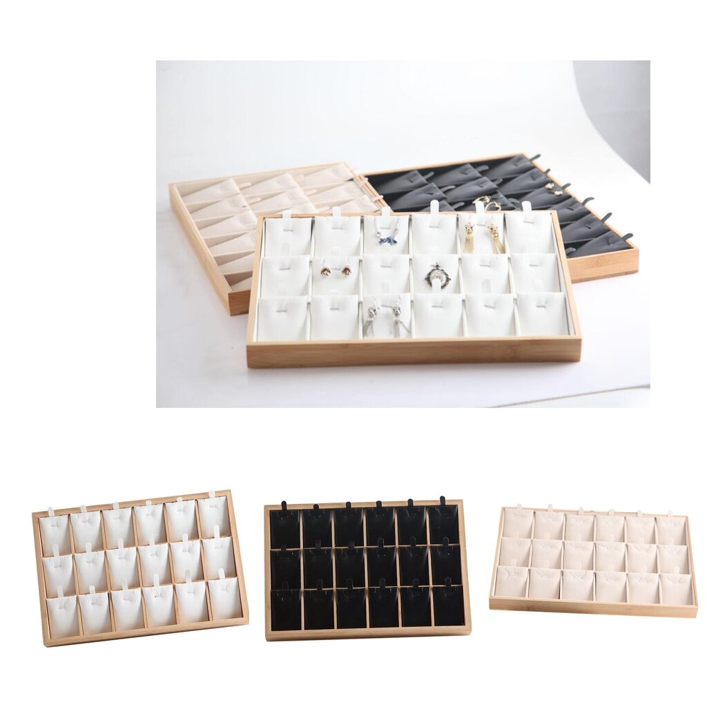 Bamboe Hout Sieraden Display Stand Voor Hanger Ket... – Grandado