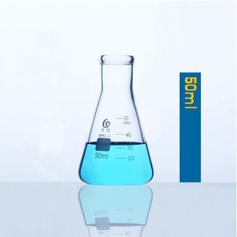 Erlenmeyer – flacon conique en verre Borosilicate,... – Grandado