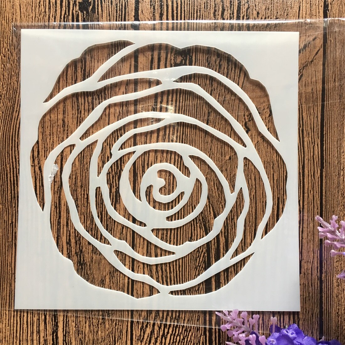 13cm Circle Flower 96 DIY Layering Stencils Wall P... – Vicedeal