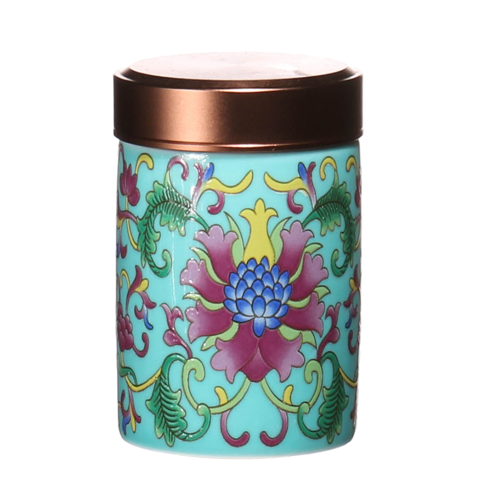 Portable Tea Pot Enamel Color Green Tea Sealed Pot... – Vicedeal