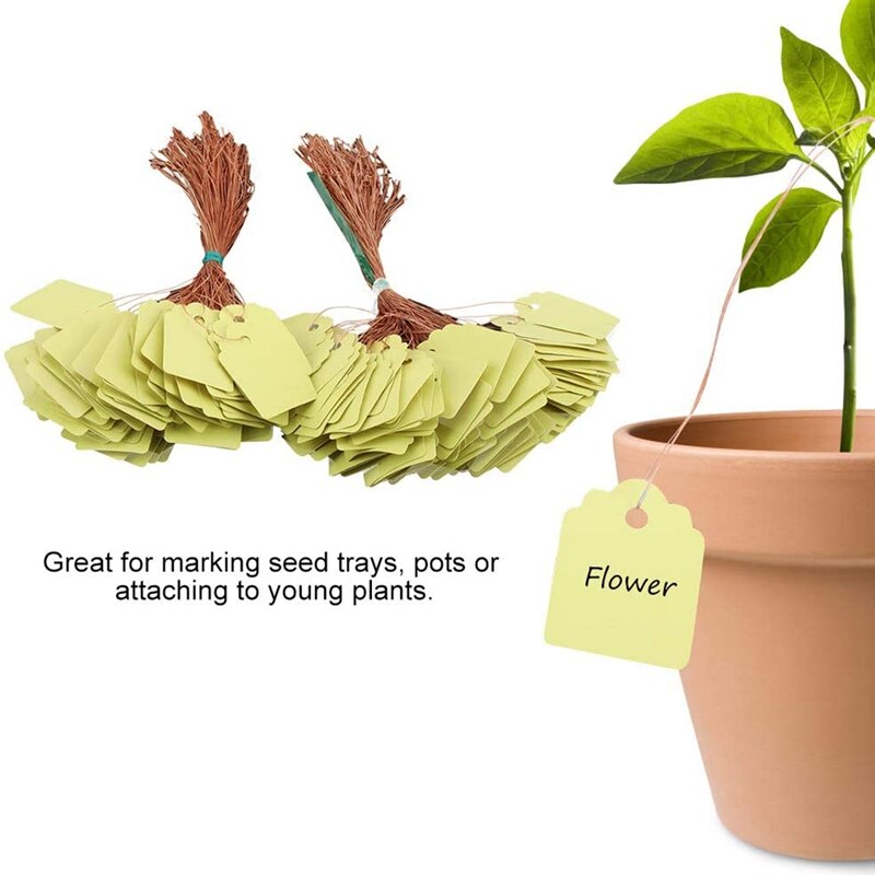 200Pcs Plant Hanging Tag Waterproof Plastic Labels... – Vicedeal