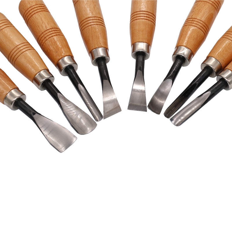 8Pcs/set QST EXPRESS Dry hand Wood Carving Tools C... – Vicedeal