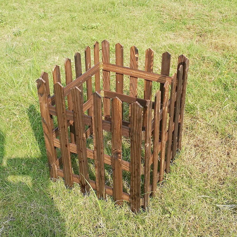 200cm Modern Chinese Fir Fence Garden Courtyard An... – Grandado