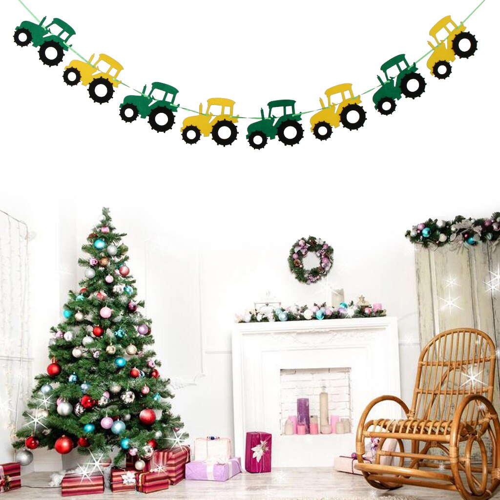 Tractor Garland Banner Tractor/Farm Kids Birthday ... – Grandado