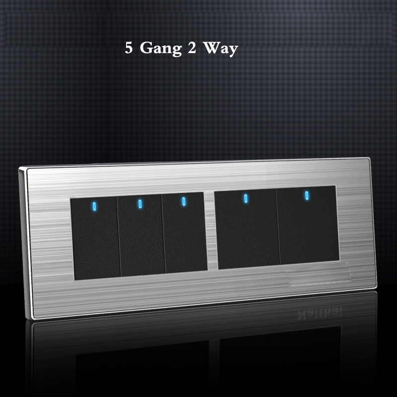 5 6 7 8 Gang 2 Way Household Switch Socket type 86... – Grandado