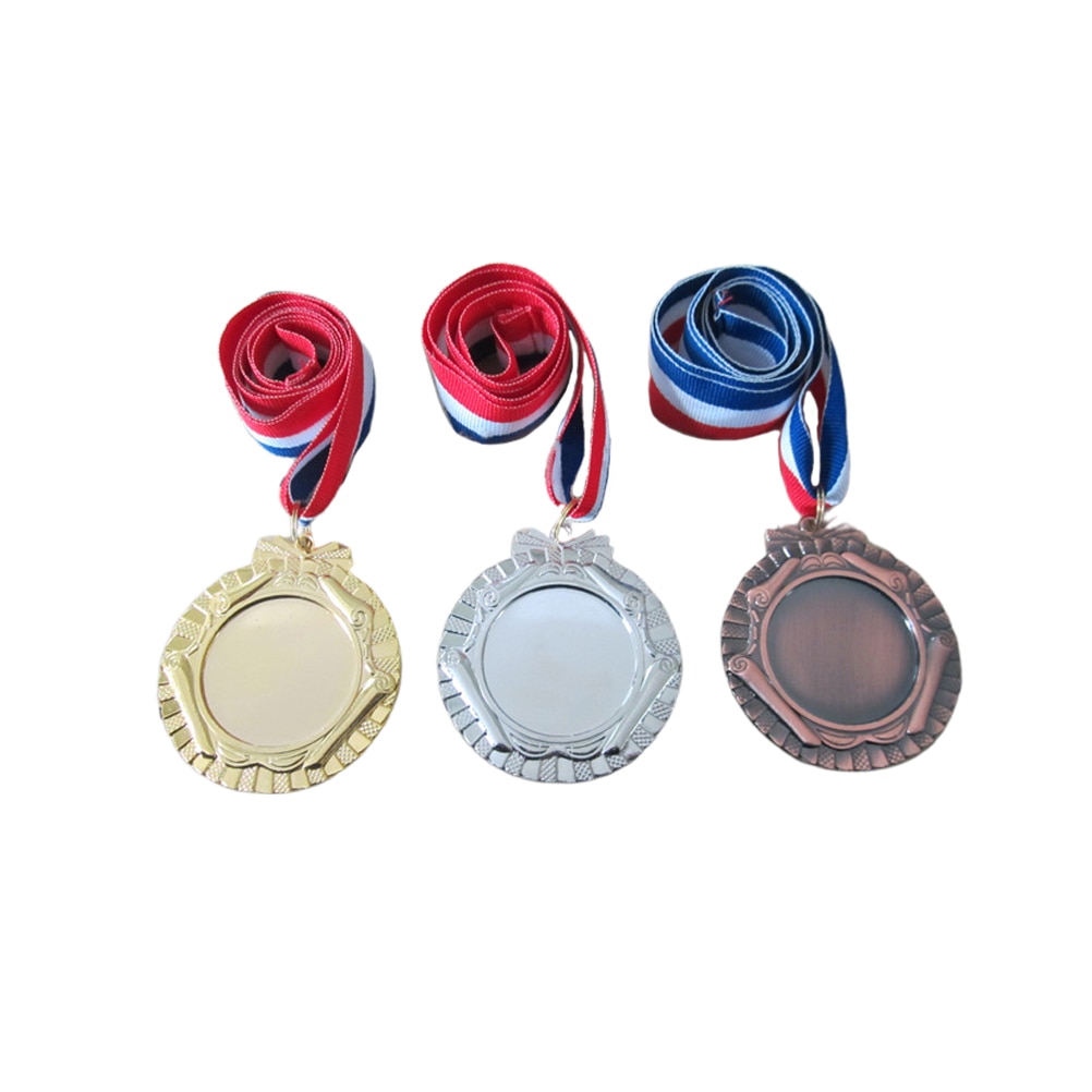 3pcs Award Medals Universal Metal Medals With Lany... – Grandado