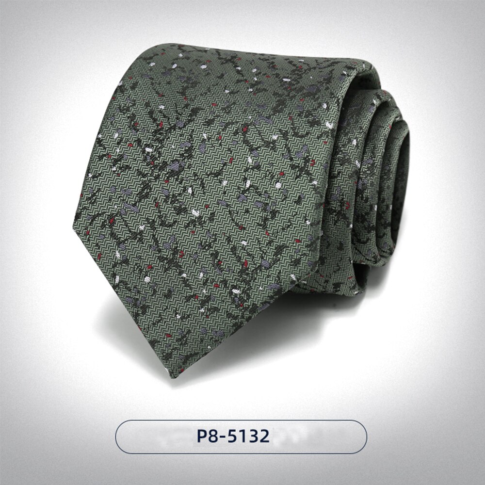 2022 Luxury Tie For Men Business Work 8CM Wide Nec... – Grandado