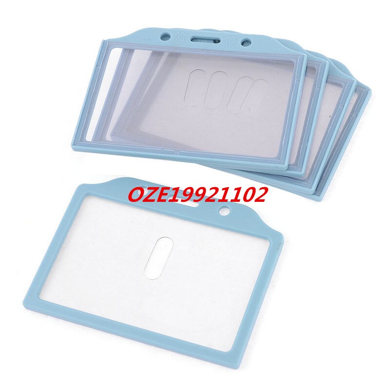 Baby Blue Plastic Rim Vertical School Slide ID Car... – Grandado