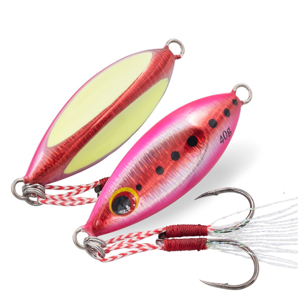 Tiklure shore casting jigging metall gjuten jig 40... – Grandado