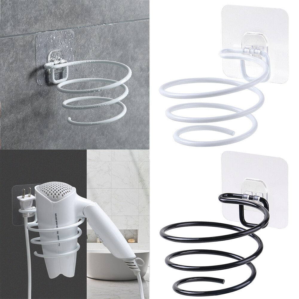 Badrum kött hårtork hållare ställ fläktskena ram s... – Vicedeal