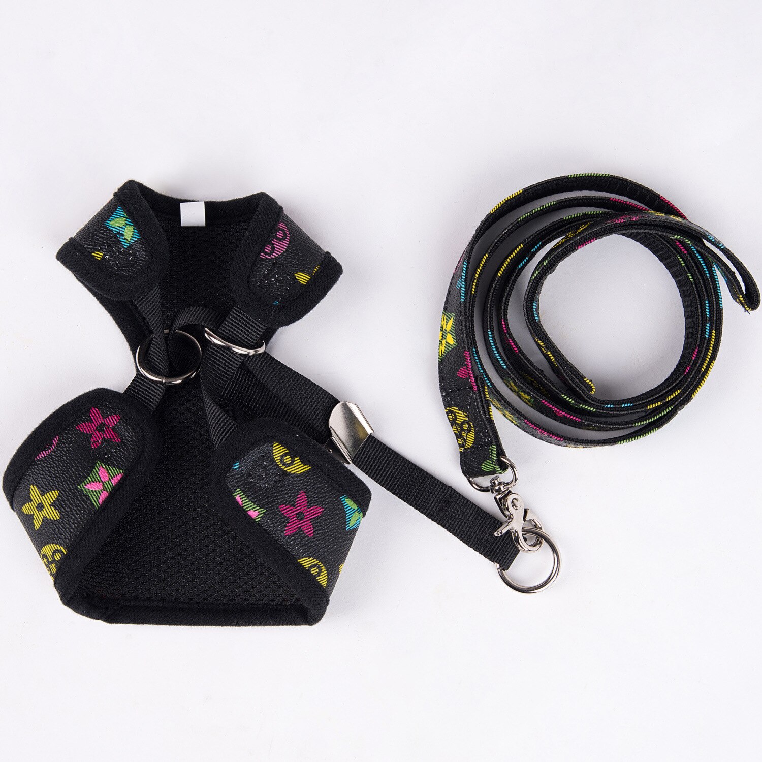 The pet dog leash set leather material soft and co... – Grandado