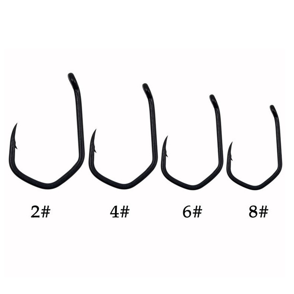 50pcs Fishing Hook High-Carbon Steel Carp Fishing ... – Grandado