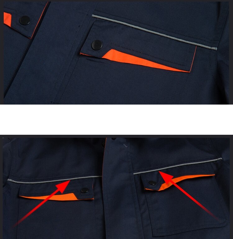 Woman Men Work Overall Working Uniform Spring Thin... – Grandado