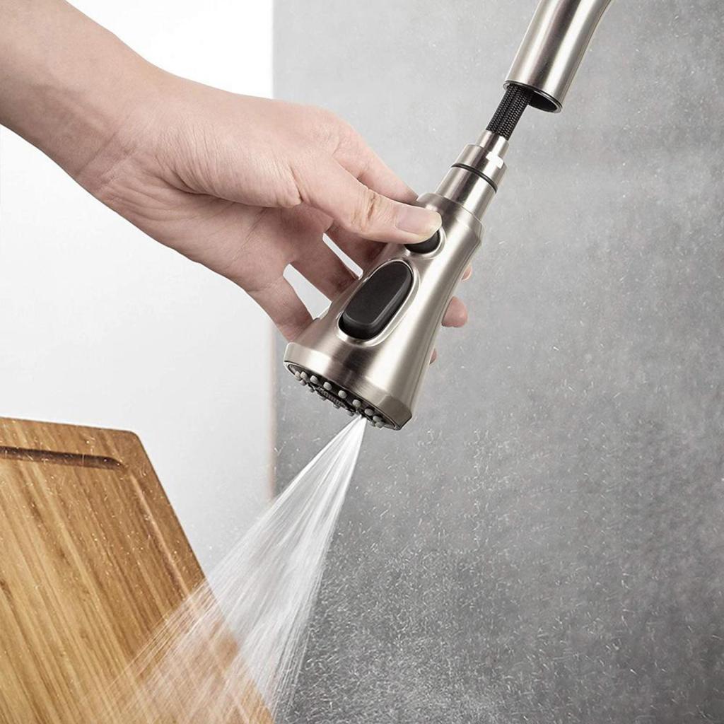 Kitchen Pull Out Swivel Spout Mixer Tap Laundry Si... – Vicedeal