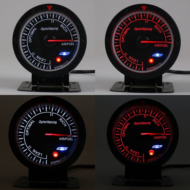 Dyno Racing 60MM 12V Car Turbo Boost Gauge Red & W... – Grandado