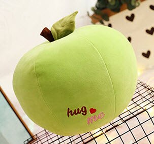 Christmas Eve Apple toy plushed red apple Soft app... – Vicedeal