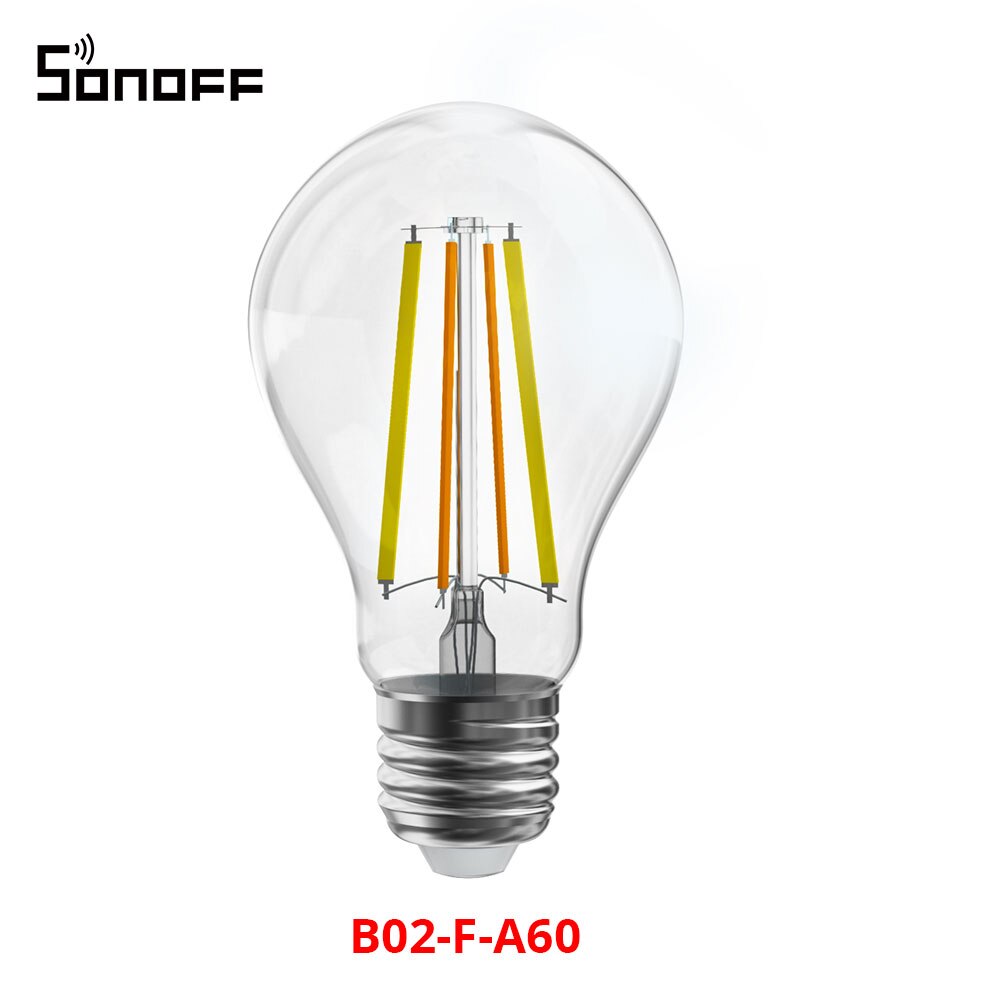 Sonoff b02- f a60/ st64 smart wifi led glødetråd... – Vicedeal