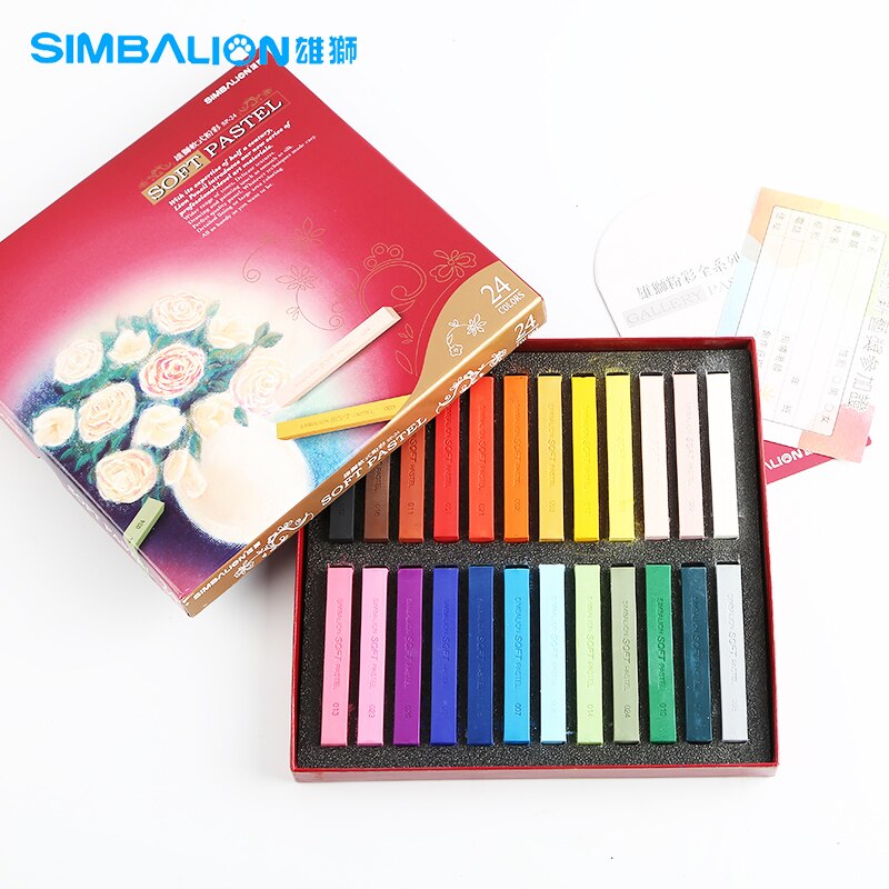 Simbalion Soft Pastel Stick Colored Chalks Short C... – Vicedeal