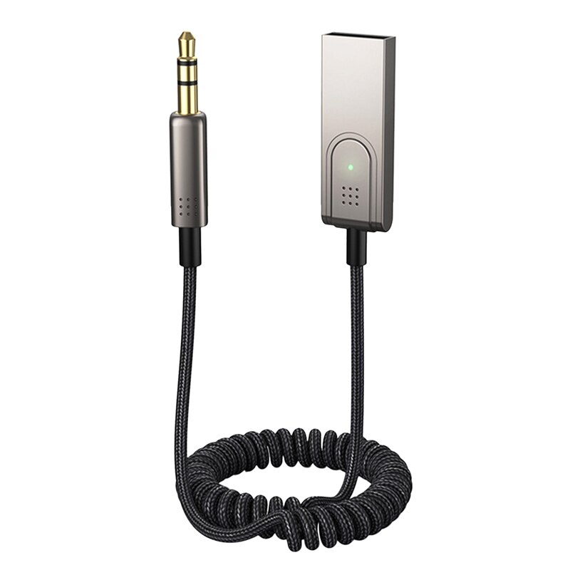 -Wireless Car Bluetooth Receiver USB to 3.5mm Jack... – Grandado