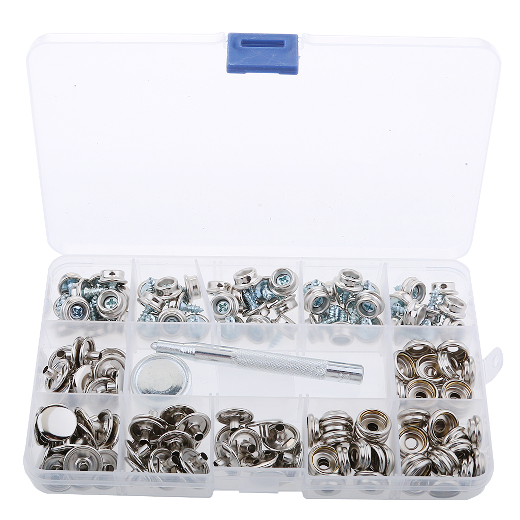 152Pcs Stainless Steel Boat Marine Cover Fastener ... – Vicedeal