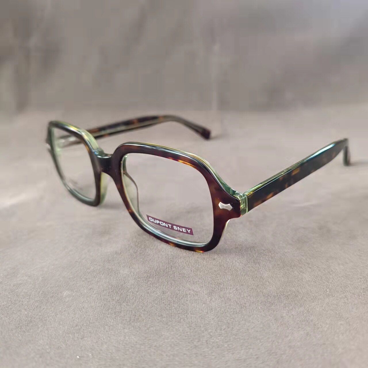 Vintage Acetate Tortoise Square Eyeglass Frames Fu... – Grandado