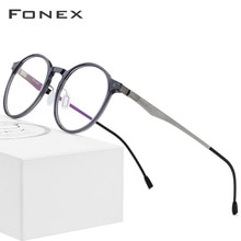 FONEX Acetate Optical Glasses Frame Women Retro Ro... – Vicedeal