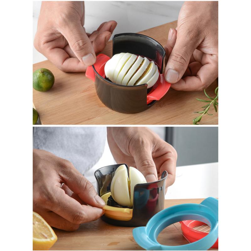 3in1 Egg Cutter Multi-Functional Egg Slicer Sectio... – Grandado
