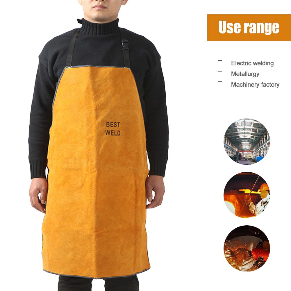 Leather Aprons Welding Heat Insulation Protection ... – Grandado