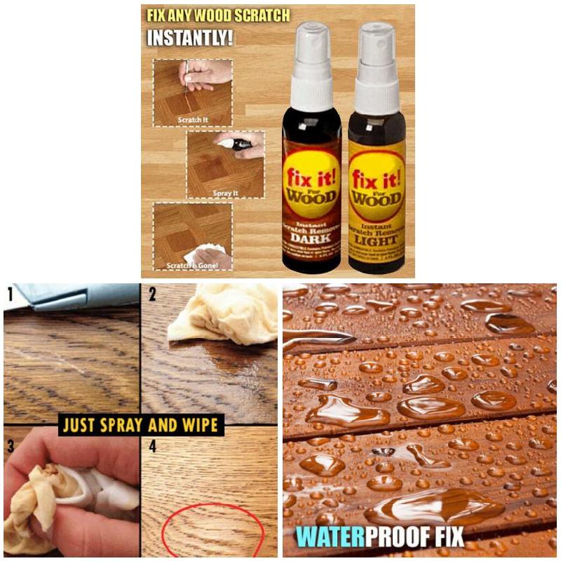 2 Pcs Instant Fix Wood Scratch Remover Repair Pain... – Grandado