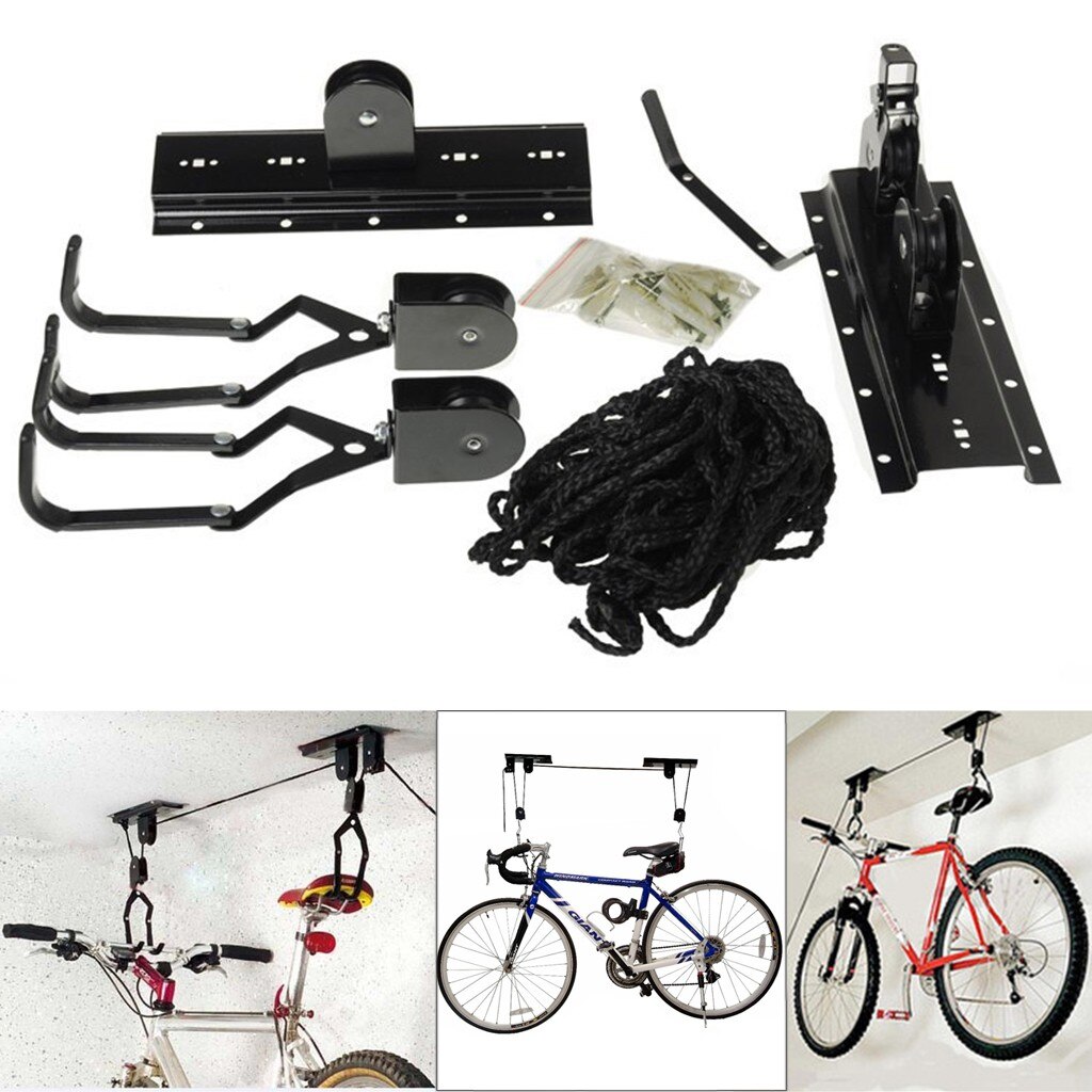 Ceiling Lift Cargo Racks For Bicycle Bike Storage ... – Grandado