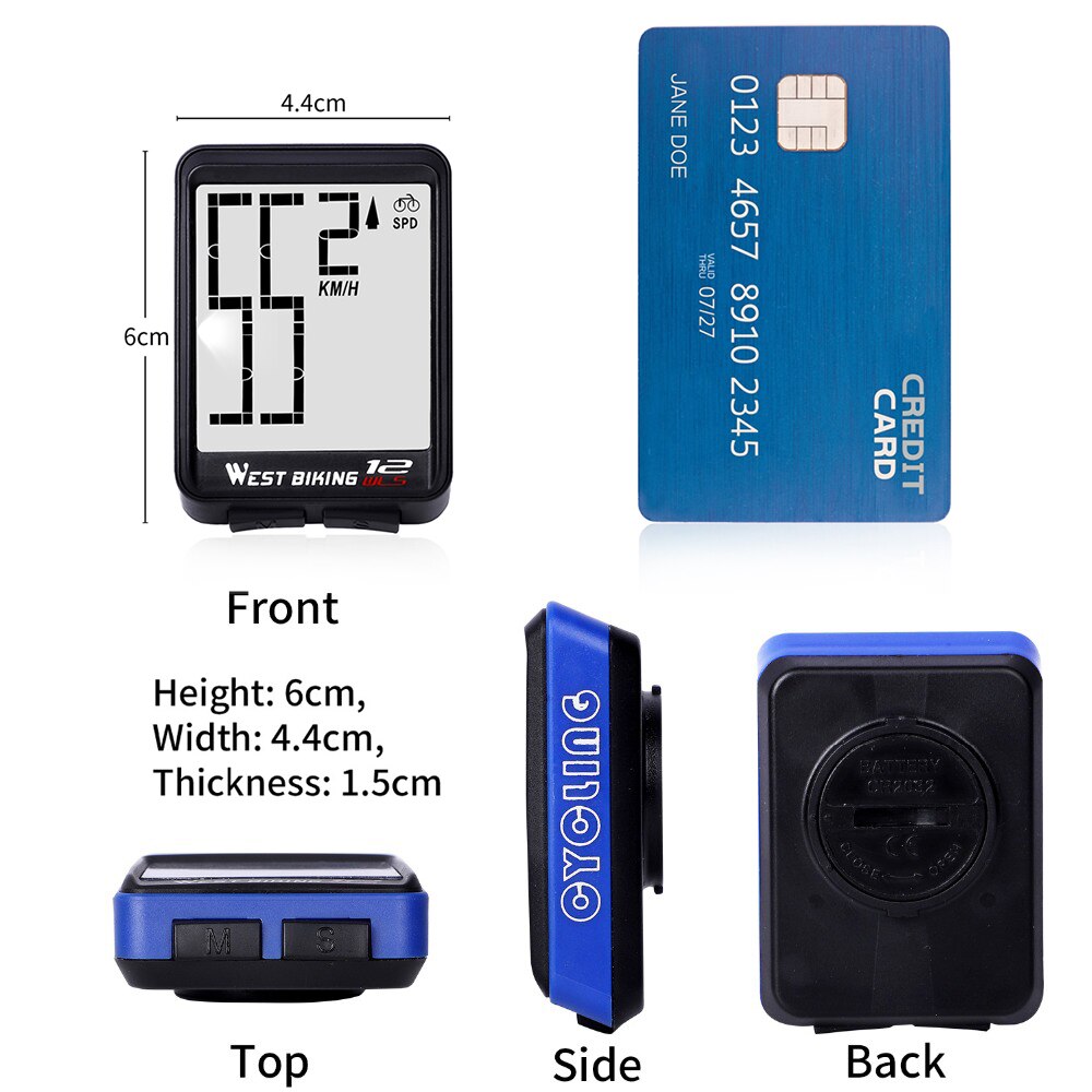 West Fietsen Accessoires Fiets Goederen Kilometert... – Grandado