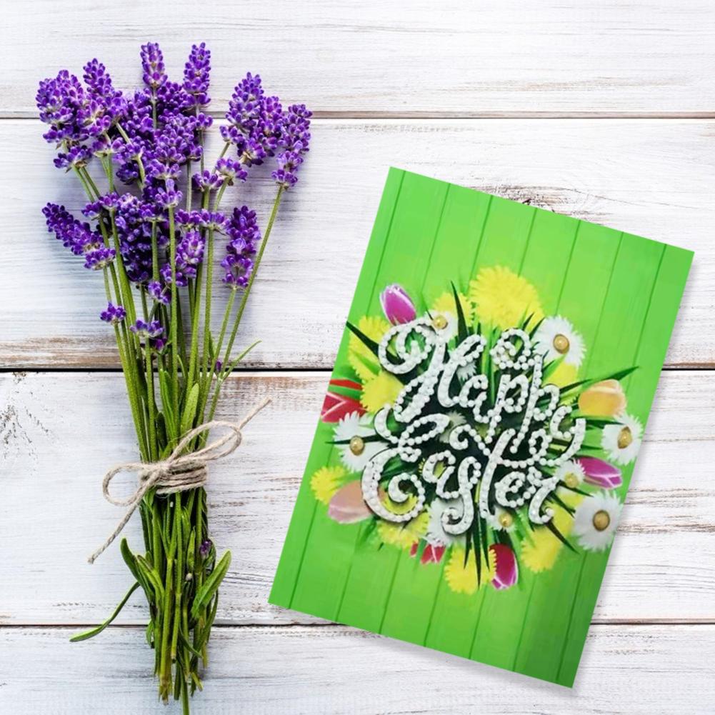 4pcs DIY 5D Diamond Painting Easter Greeting Festi... – Grandado