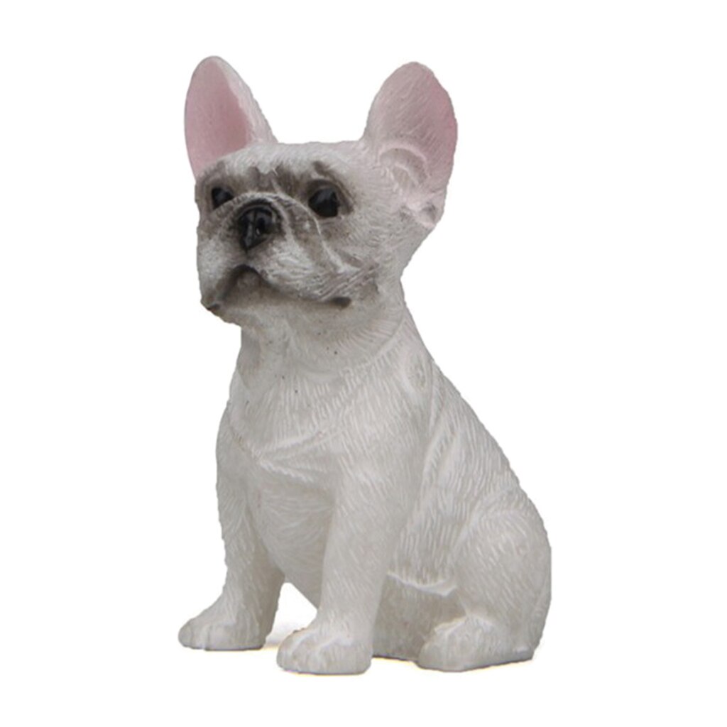 Decorative figure French bulldog figure dog figure... – Vicedeal