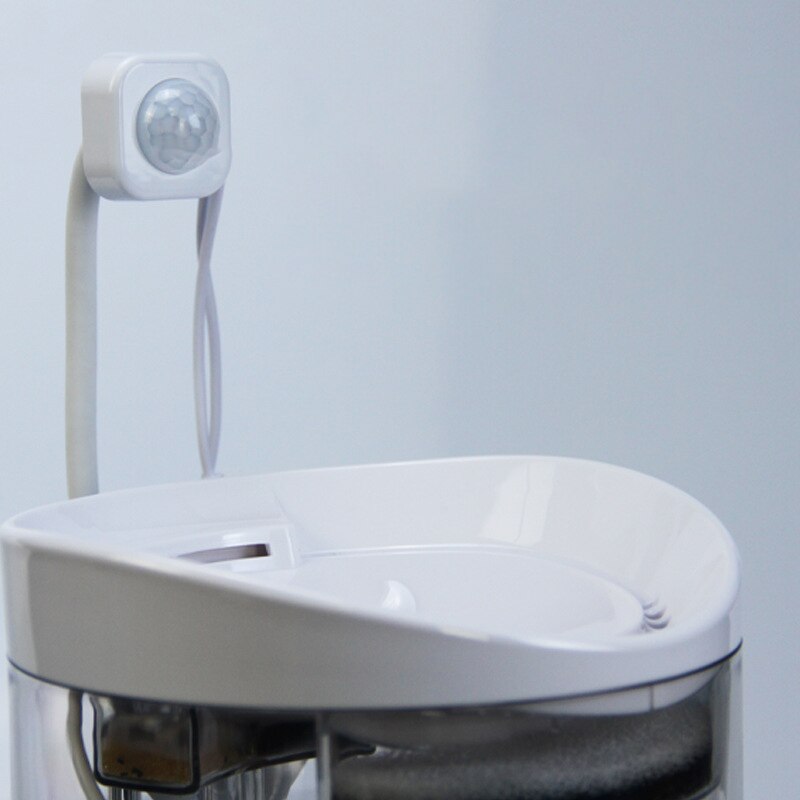 Motion Sensor Kat Hond Water Fontein Filter Dispen... – Grandado