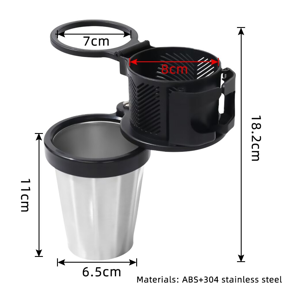 2-in-1 car cup holder Multifunction Car Cup Holder... – Grandado