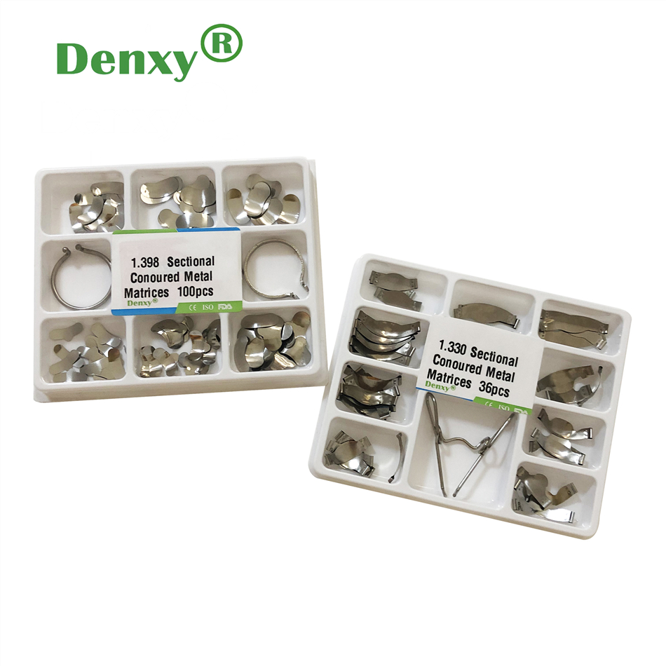 Denxy 2 Boxes Dental Matrix Bands Sectional Contou... – Grandado