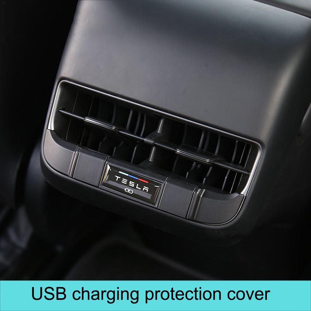 USB Opladen Achter Lucht Outlet Voor Tesla Model 3... – Grandado