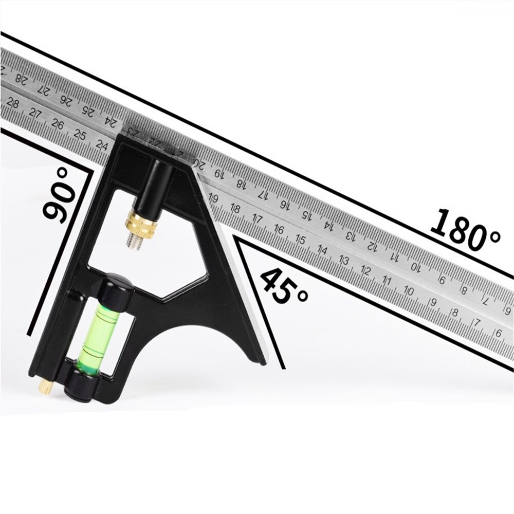 3 In1 Adjustable Ruler Multi Combination Square An... – Vicedeal