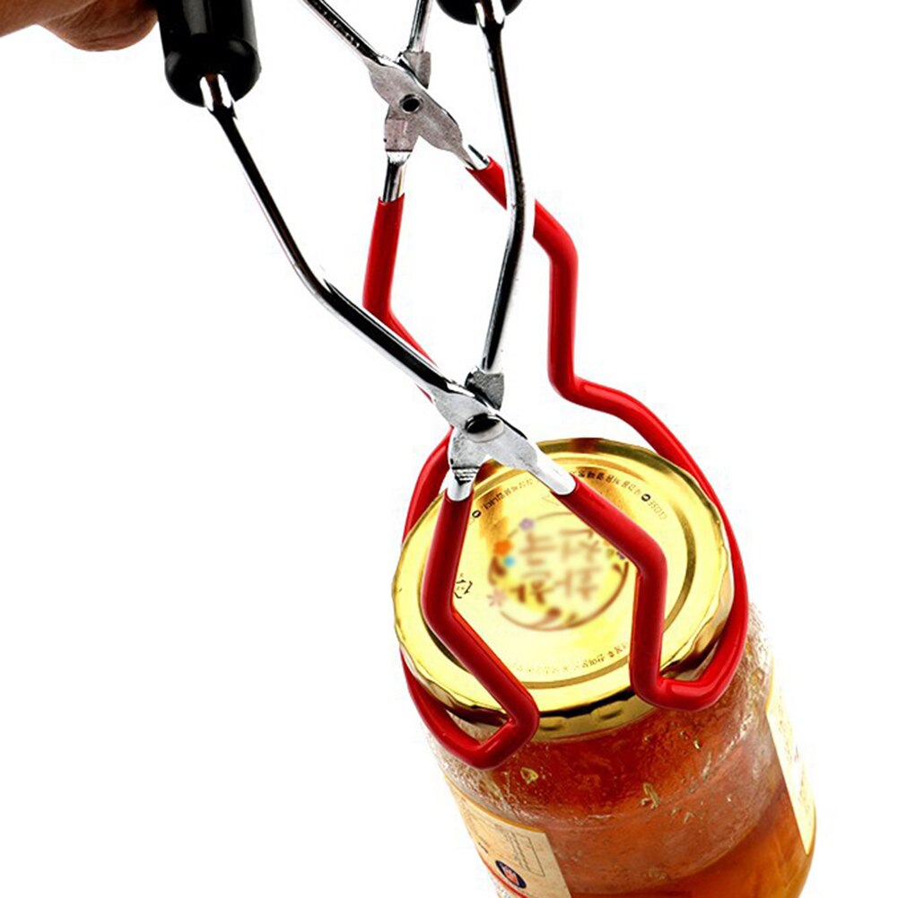 Canning Jar Lifter with Grip Handle Stainless Stee... – Grandado