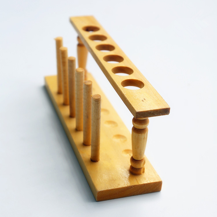 1pcs Test Tube Rack Wooden Laboratory Test tube St... – Vicedeal