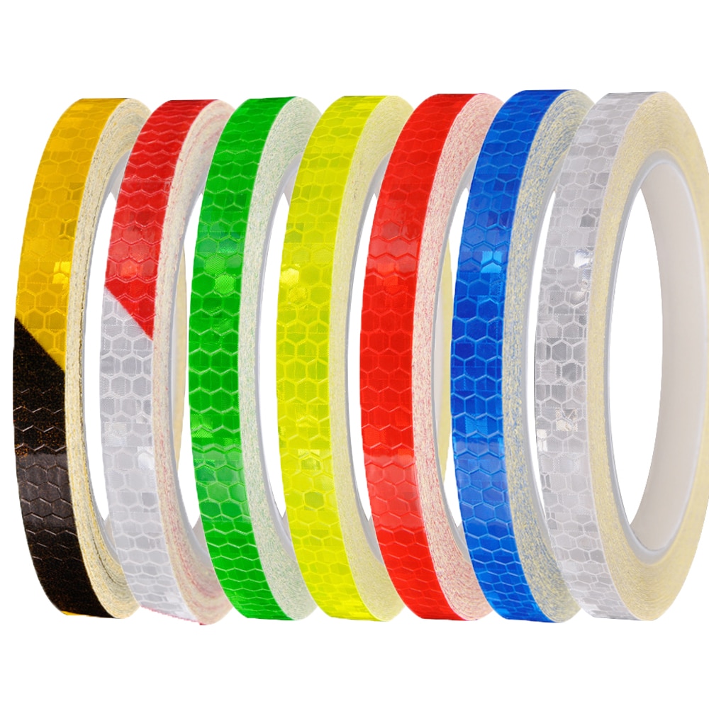 1Cm X 8M Fiets Reflecterende Stickers Fietsen Fluo... – Vicedeal