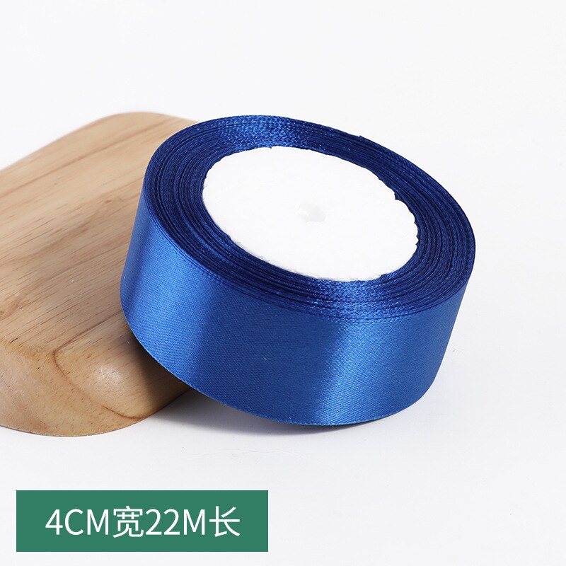 25Yards royal Blue Satin Ribbons 6-10-12-15-20-25-... – Grandado