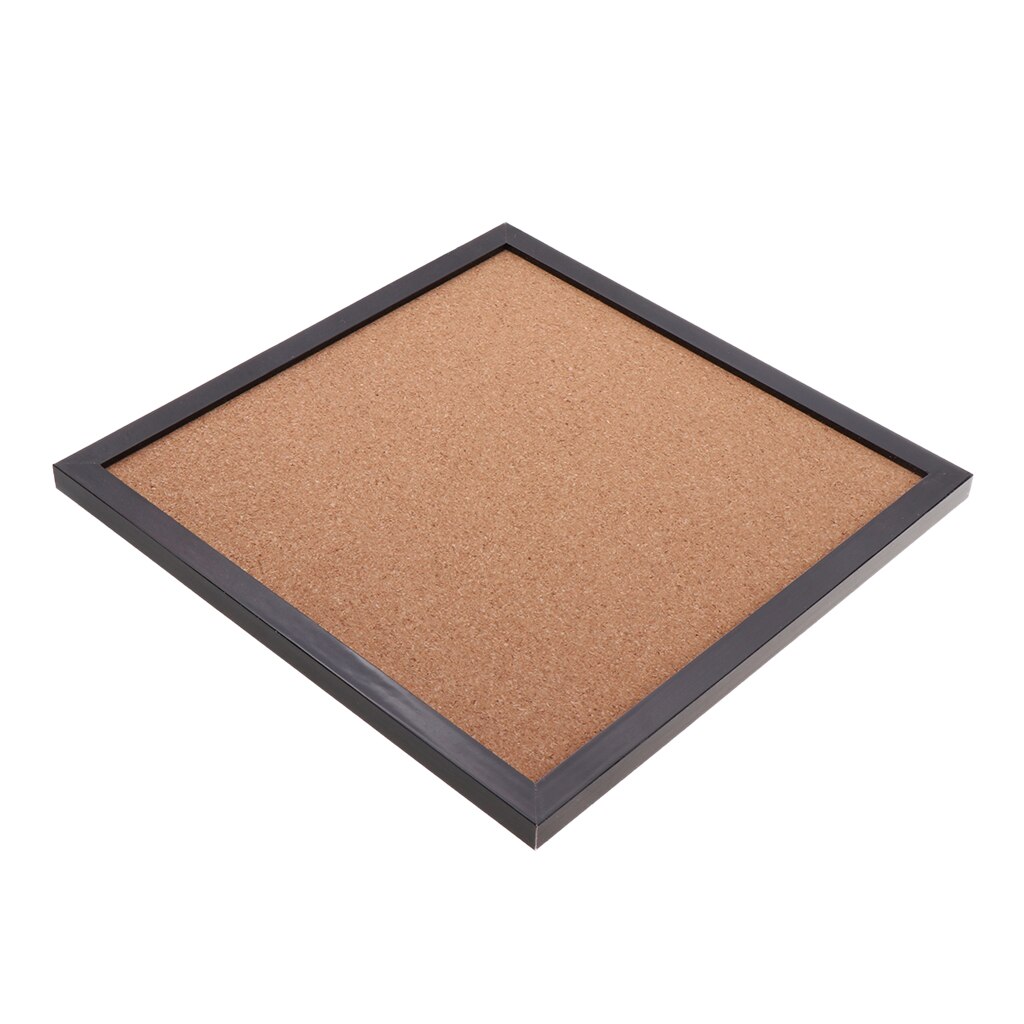 Square Cork Notice Board Memo Board for Photo Wall... – Grandado