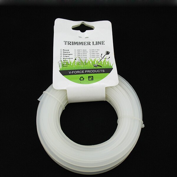 Round red/white 2.0mm*15m 2.4mm*15m 3.0*15mm trimm... – Grandado