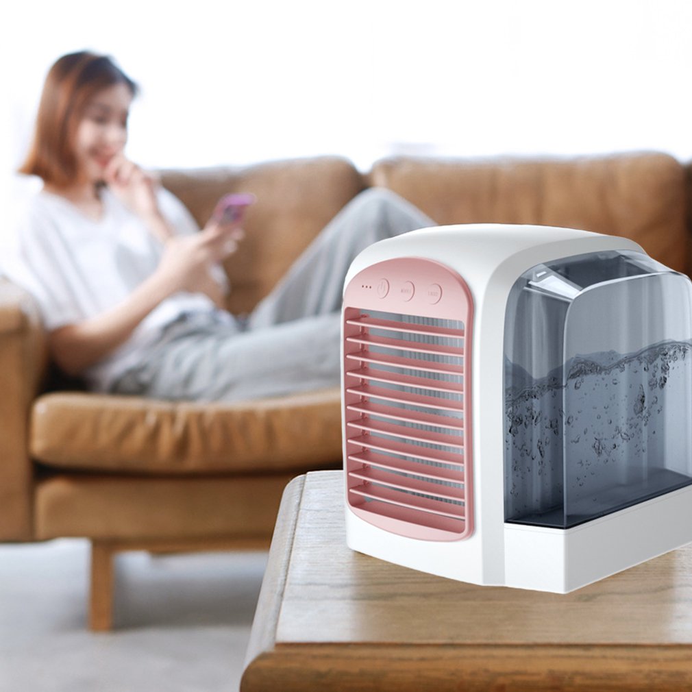 Mini portable air conditioner Water Cooled Fan USB... – Vicedeal