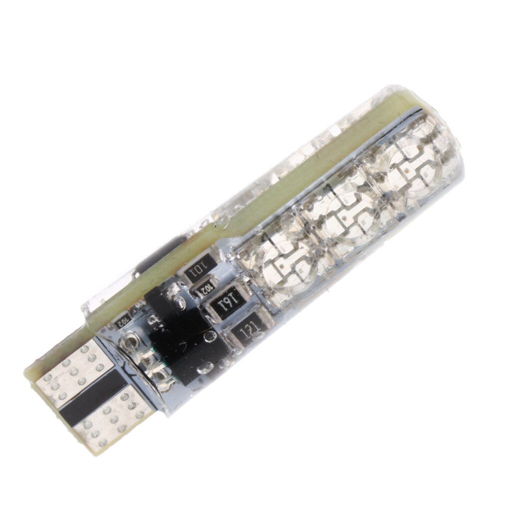 2 Stuks T10 5050 6SMD Led Rgb Lamp Afstandsbedieni... – Grandado